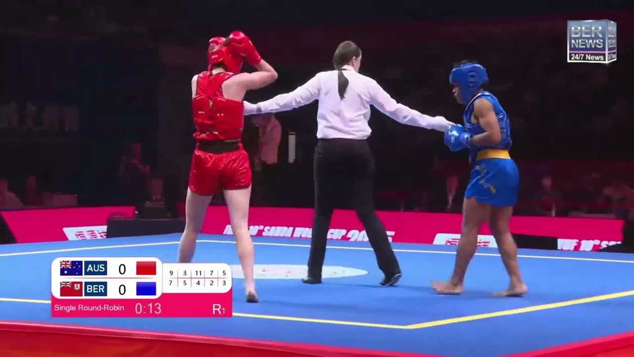 Krista Dyer's Medal Winning Fight At Sanda World Cup, April 9 2025 - Bernews.TV