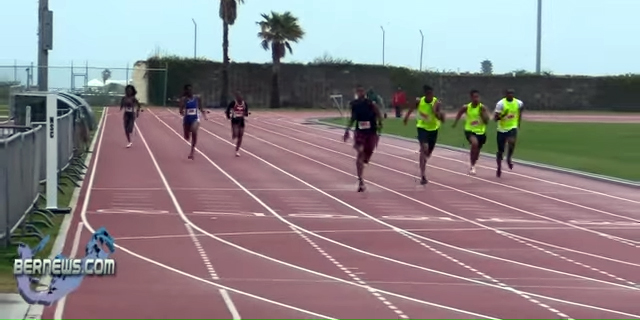 100 Metre Track & Field National Sports Centre Bermuda, Feb 12 2011 ...