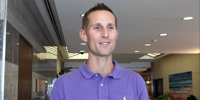 Chris Estwanik Talks Before Bermuda Day Race, May 22 2012 - Bernews.TV