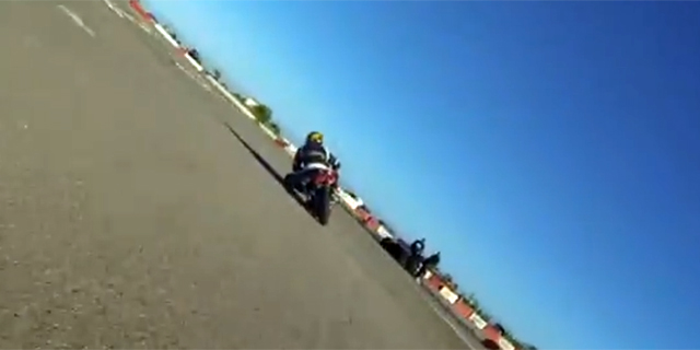 Onboard Camera At Motorcycle Racing, Oct 20 2013 - Bernews.TV