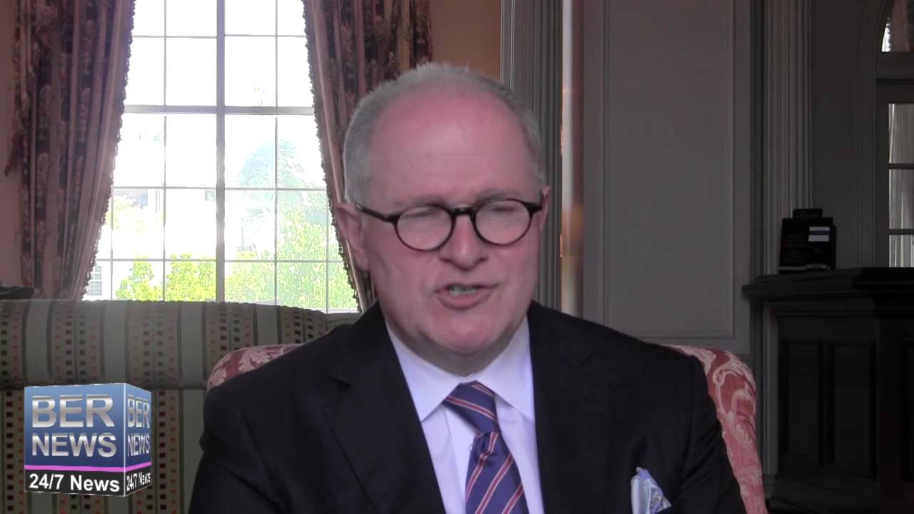 Allan Federer Fairmont Hamilton Princess GM, July 22 2014 - Bernews.TV