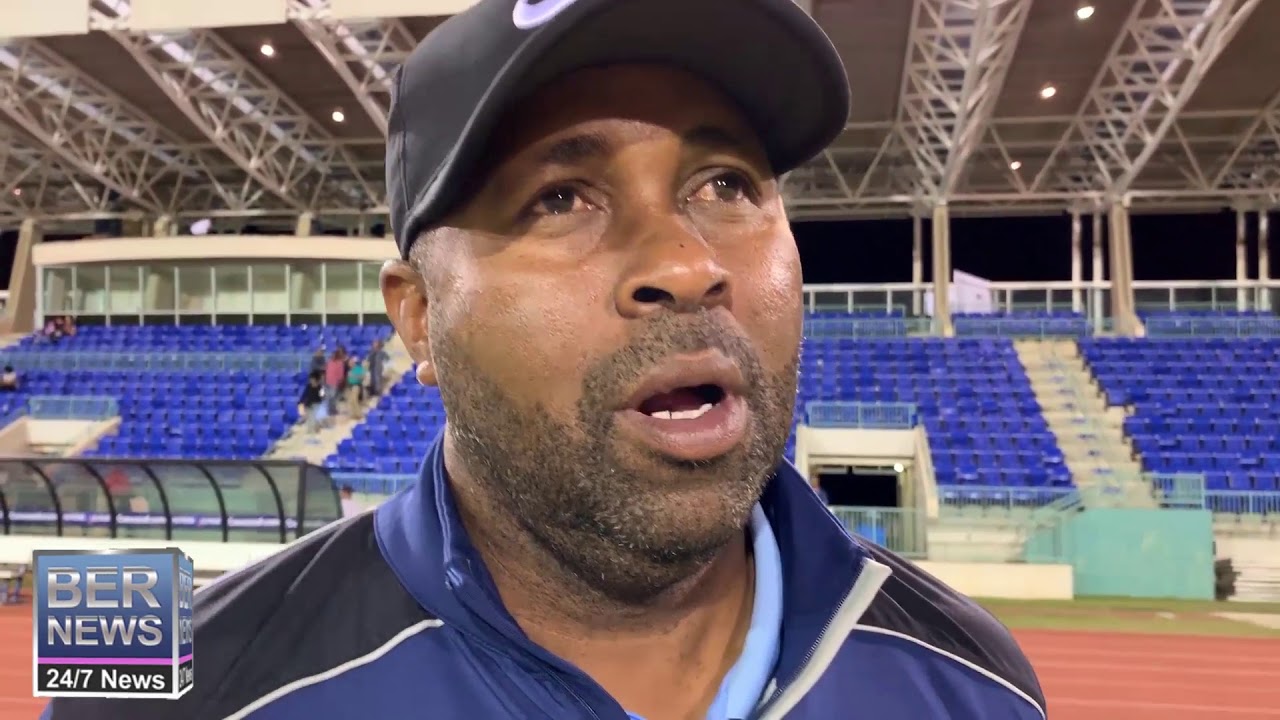 Coach Kyle Lightbourne After Guatemala Game, Oct 16 2019 - Bernews.TV