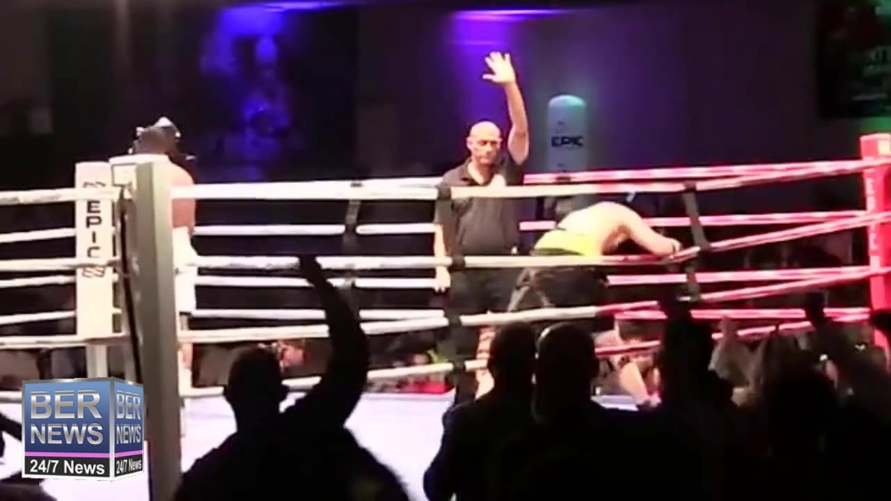 Andre Lambe Wins Pro Debut With TKO, January 20 2020 - Bernews.TV