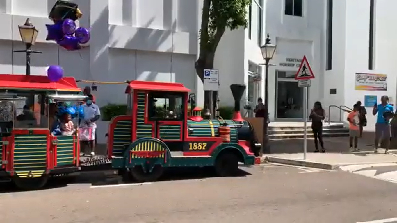 Heritage Nursery Graduation Train Ride, July 18 2020 - Bernews.TV