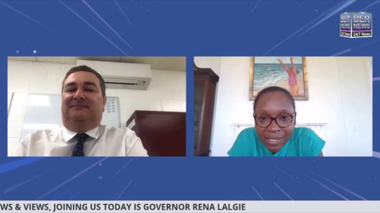 BNV Interview With Governor Rena Lalgie, February 18 2021 - Bernews.TV