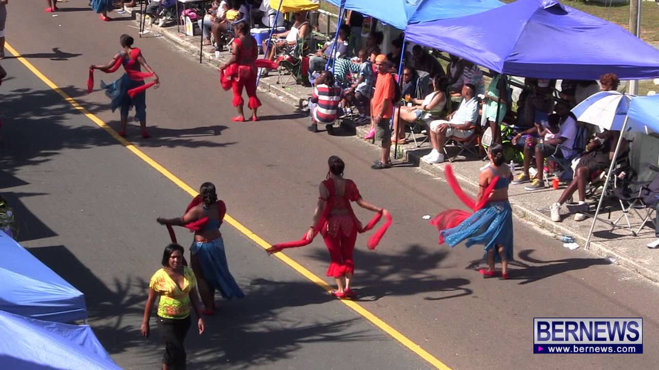 Dragon Girl Dancers At Bermuda Day Parade, May 24 2013 - Bernews.TV