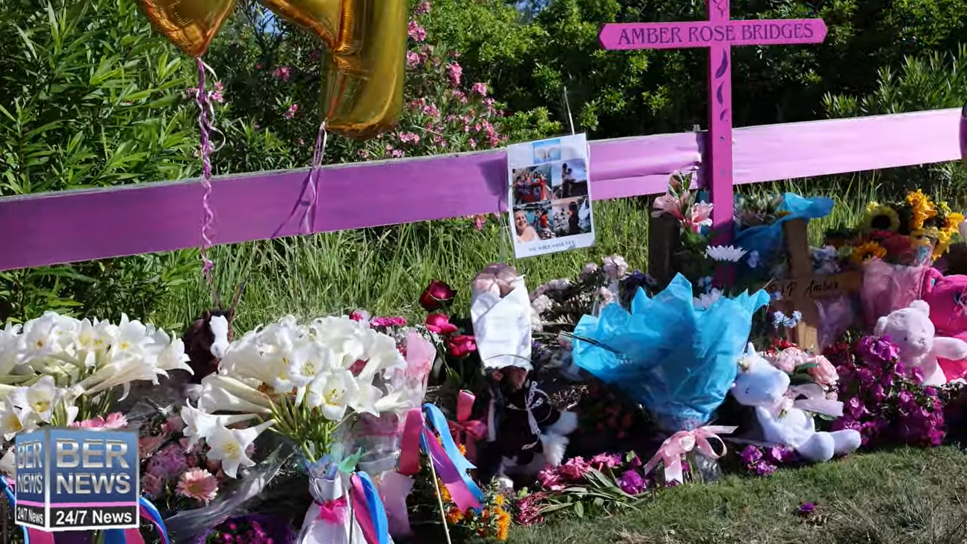 Memorial Tributes For 16-Year-Old Amber Bridges, June 2021 - Bernews.TV
