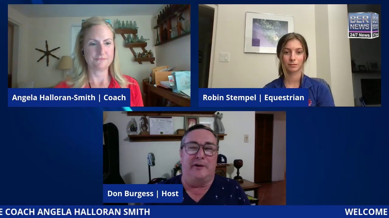 BNV | Robin Stempel & Bermuda Dressage Coach Angela Halloran Smith ...