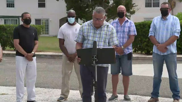 Minister Of Public Works Lt/Col. David Burch Press Conference, June 2 ...