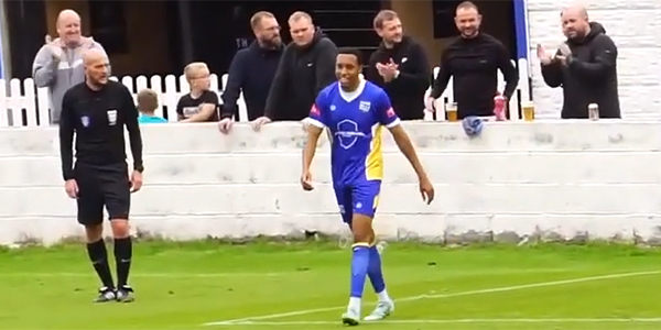 Kole Hall Scores For Radcliffe FC, Sept 2021 - Bernews.TV