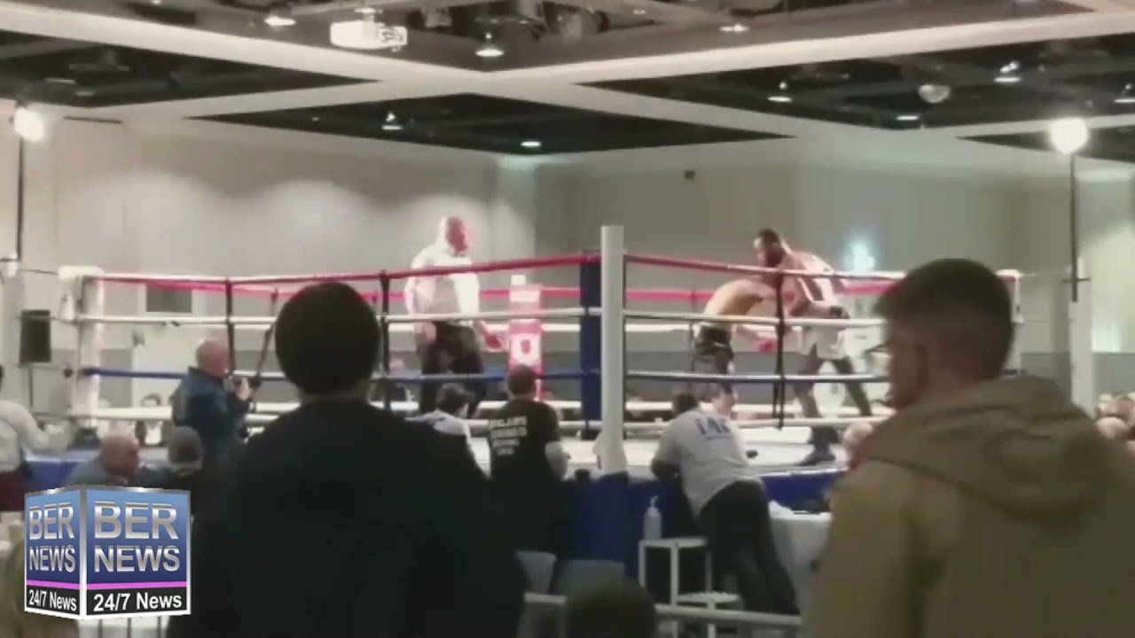 Boxer Tyler Christopher vs Mohamed Husain, Nov 2021 - Bernews.TV