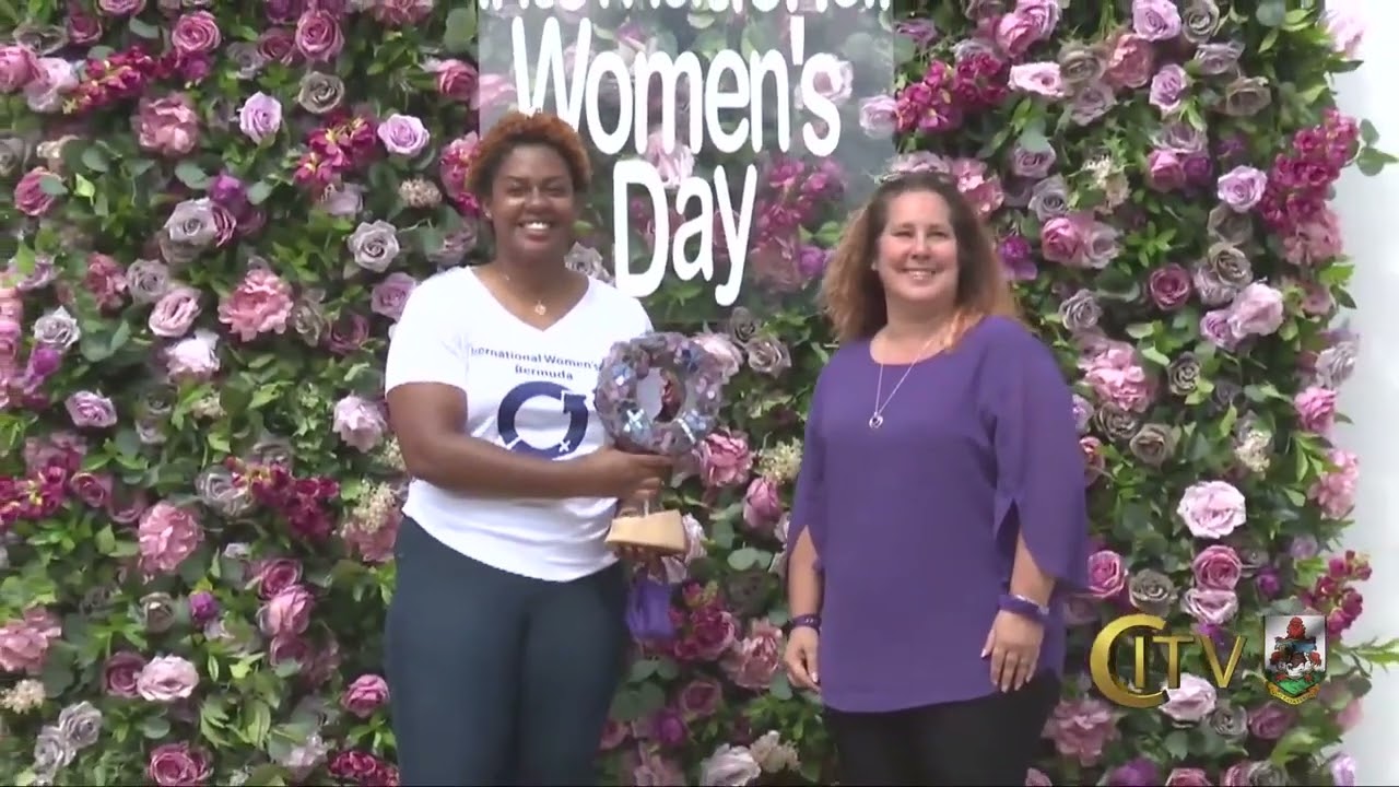 Dr Carika Weldon Named Woman Of Year, March 8 2022 - Bernews.TV