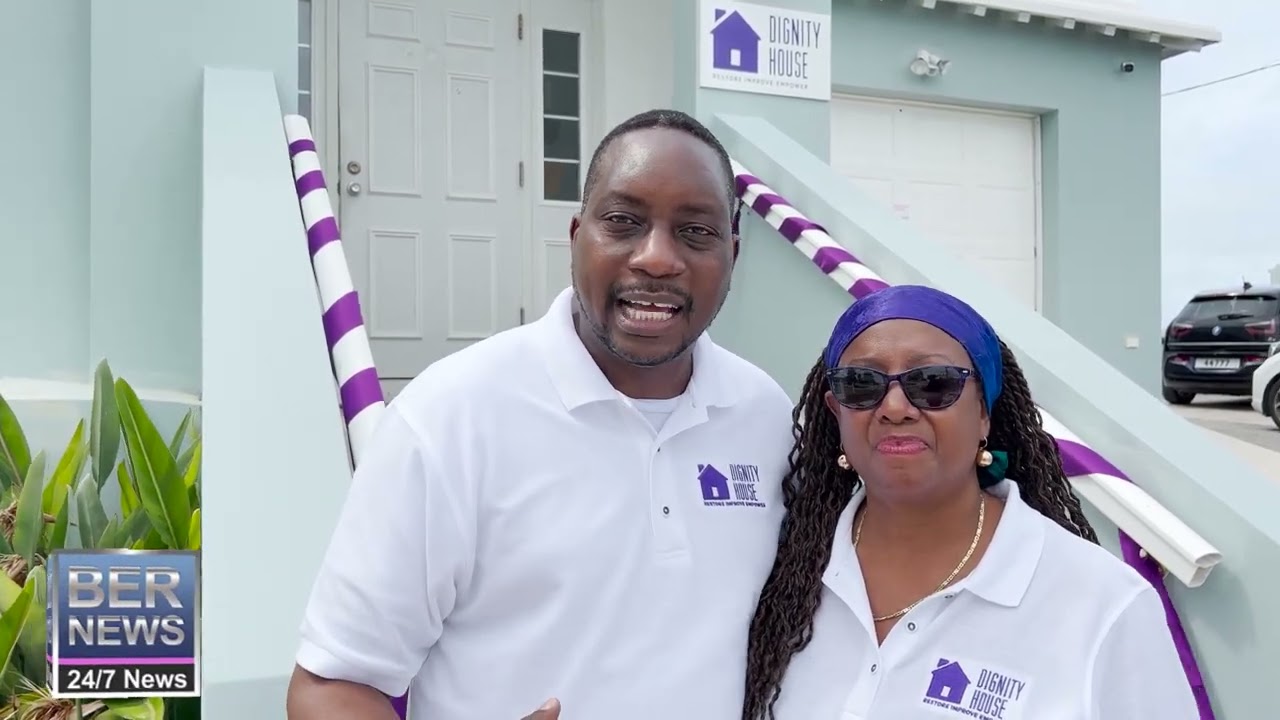 Official Opening Of 'Dignity House', March 2022 - Bernews.TV