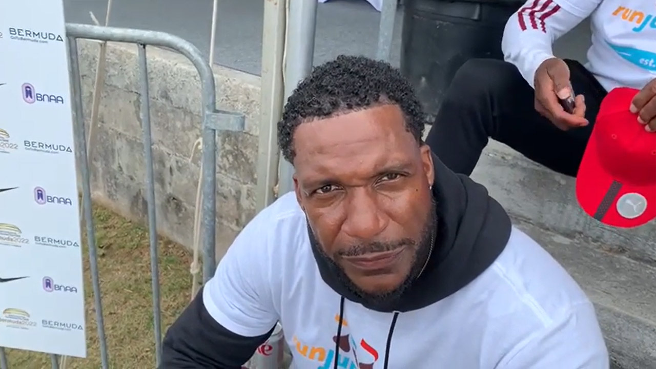 DeVon Bean Previews USATF Bermuda Meet, April 9 2022 - Bernews.TV