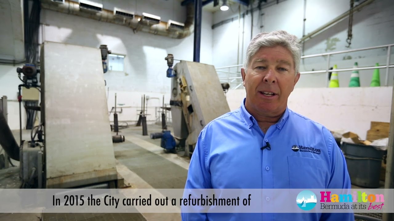 City Of Hamilton Pump Station, April 2022 - Bernews.TV