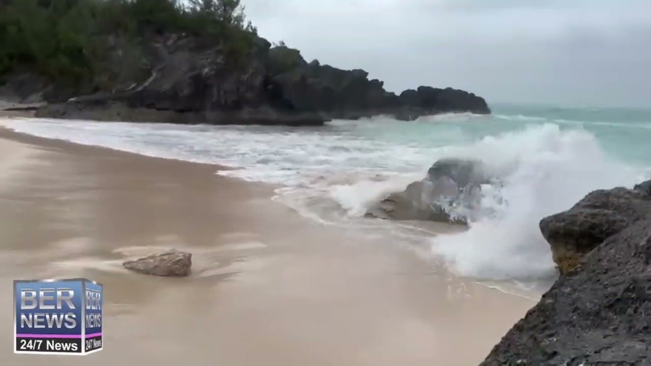 10am Weather As Tropical Storm Alex Approaches Bermuda, June 6 2022 ...