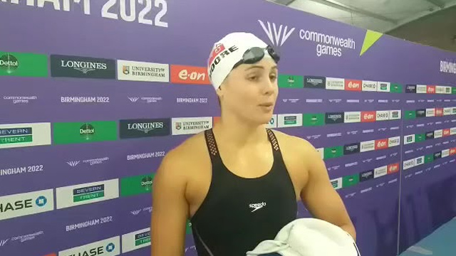 Madelyn Moore Interview After Heats In Commonwealth Games, July 30 2022 ...