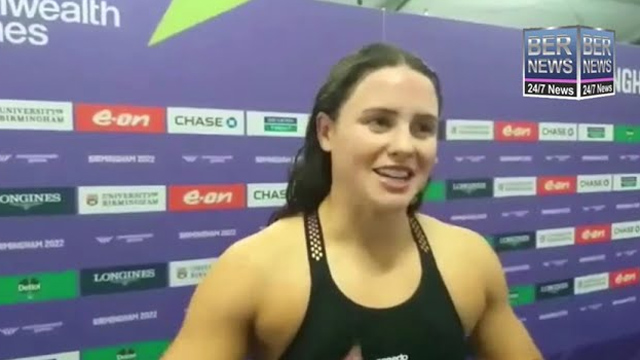 Madelyn Moore After 50M Free Semis At Commonwealth Games, July 30 2022 ...
