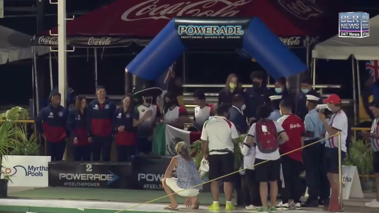 Swimmers Awarded Bronze Medal In Relay At CCCAN, July 9 2022 - Bernews.TV