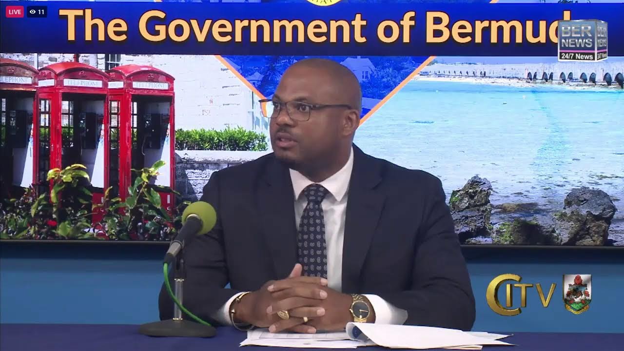 Minister Of Economy & Labour Jason Hayward On Bermuda’s 2021 GDP, Sept ...
