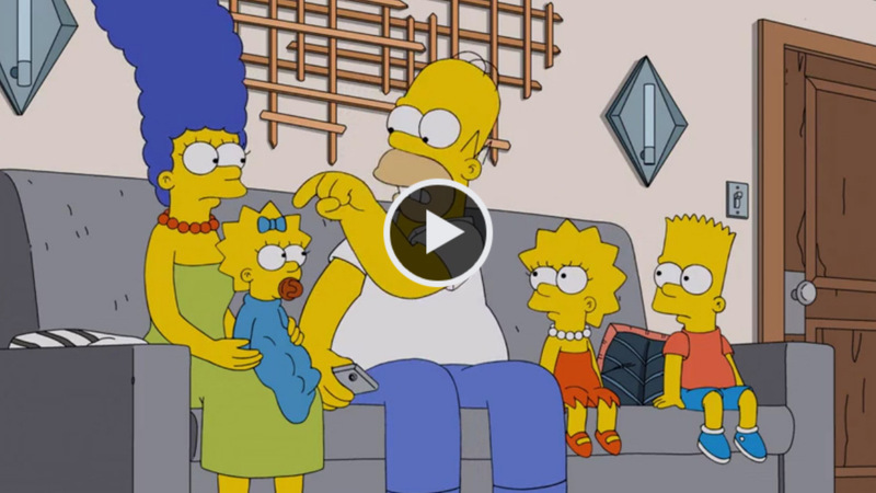 History: Bermuda Mentioned On Simpsons Cartoon, 1989 - Bernews.TV