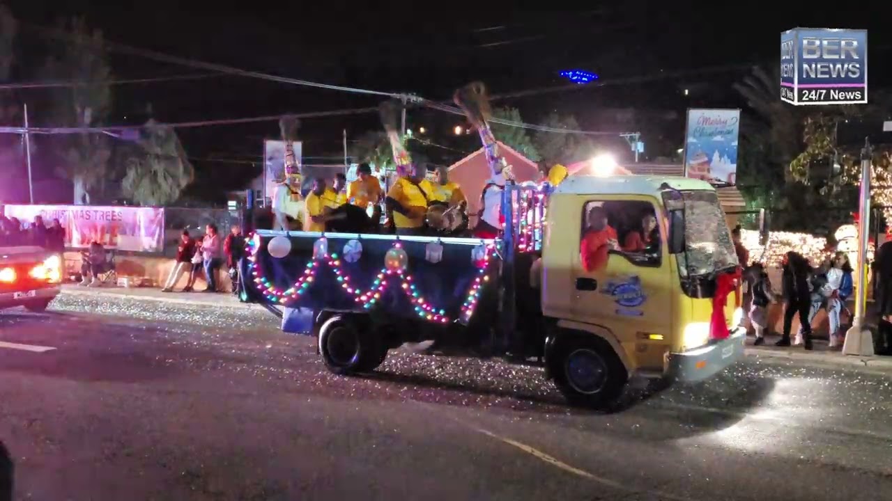 Gombeys In Marketplace Christmas Parade Motorcade, Dec 4 2022 - Bernews.TV