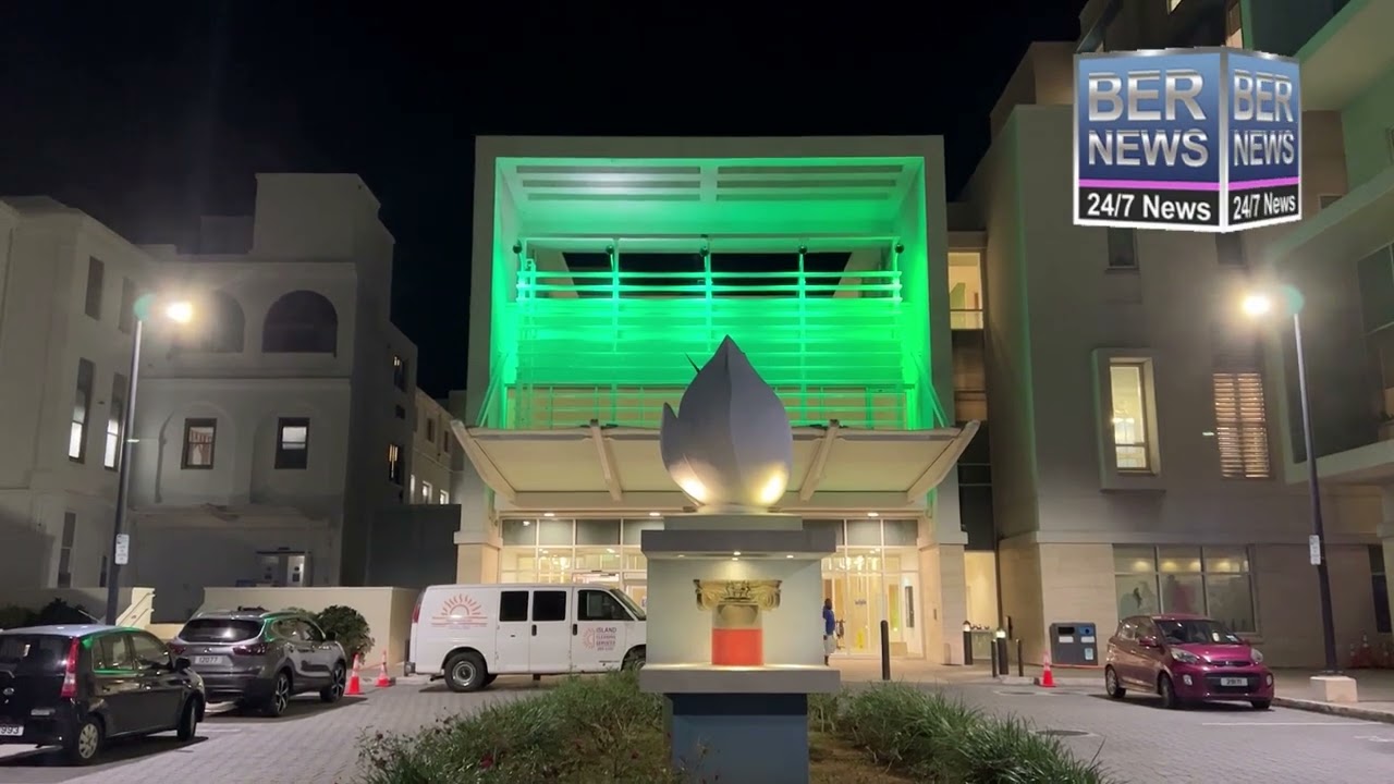 KEMH Green Light For Mental Health Awareness, Dec 2 2022 - Bernews.TV