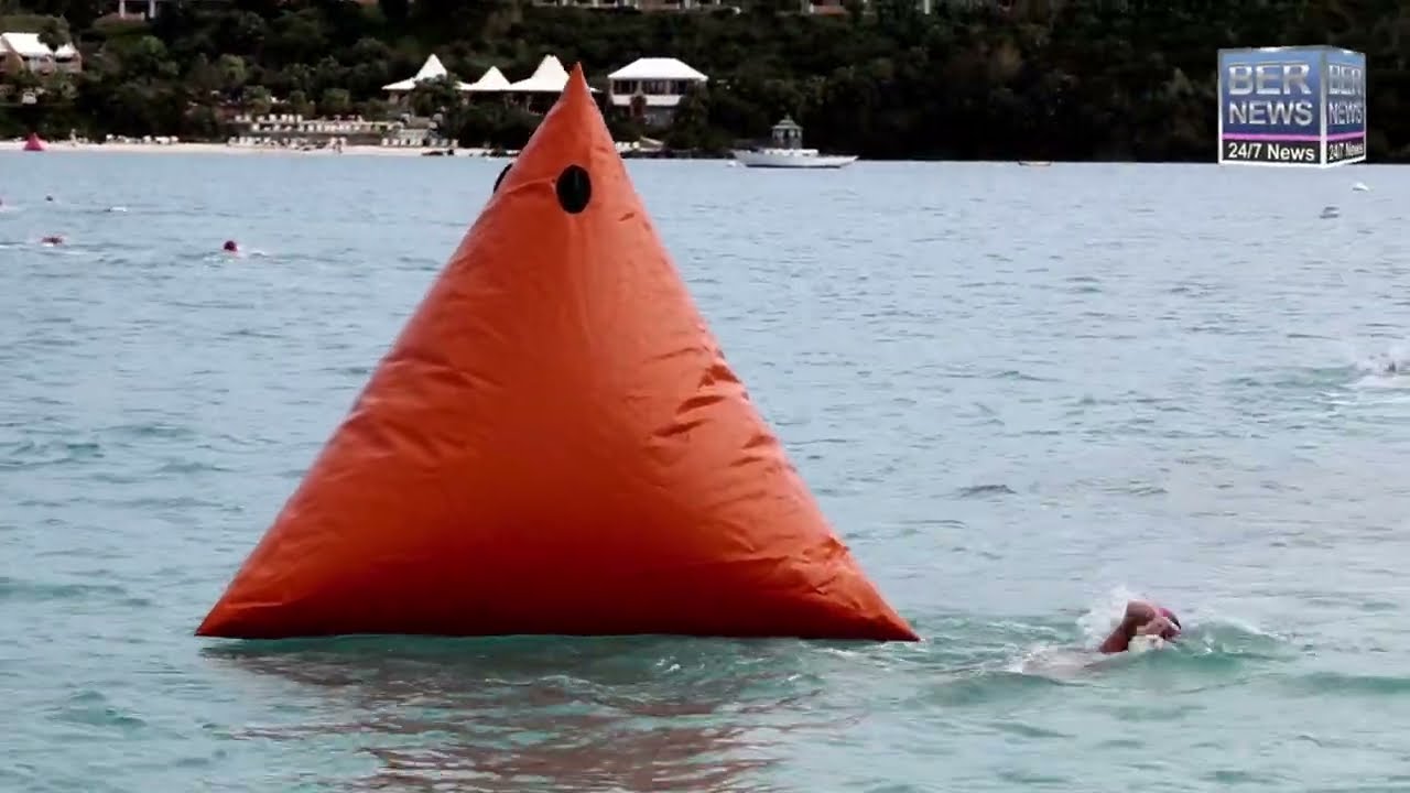 Squid Pro Quo Mile Swim At Grotto Bay, April 2023 - Bernews.TV