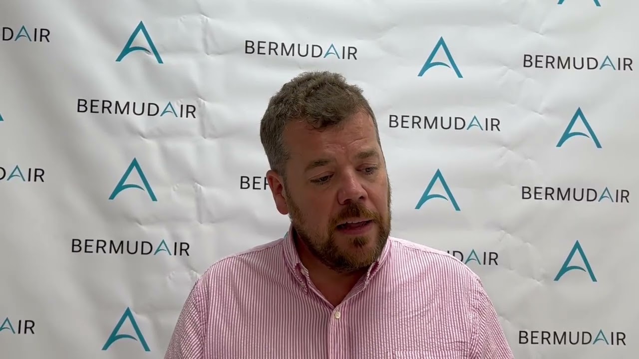 BermudAir’s Adam Scott Interview, July 26 2023 - Bernews.TV