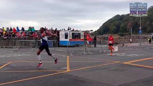 Sean Trott & Sammy DeGraff In Island Games Half Marathon, July 14 2023 ...