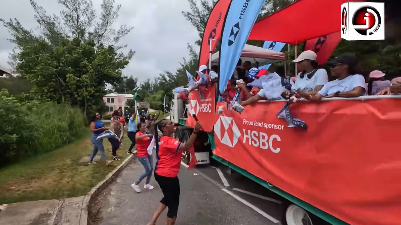 HSBC St George's To Hamilton Cup Match Motorcade, August 1 2023 ...
