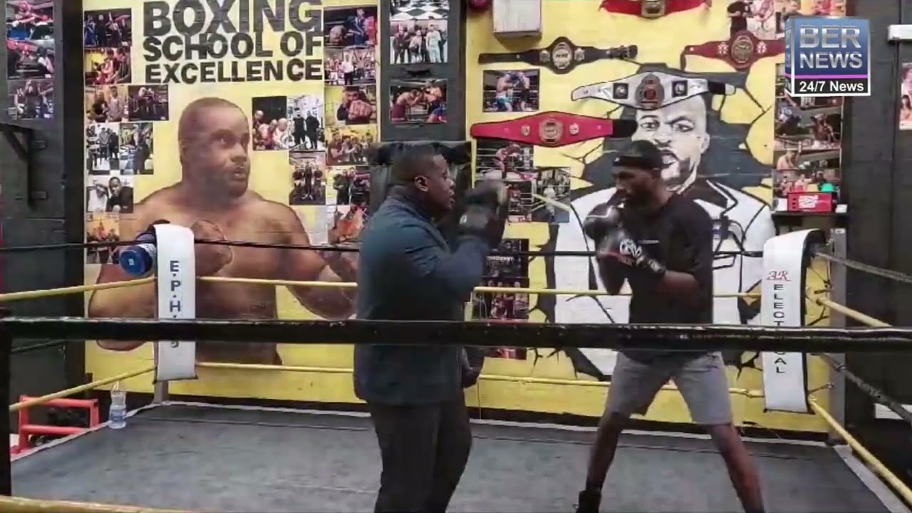 Boxer Tyler Christopher Training, September 2023 - Bernews.TV