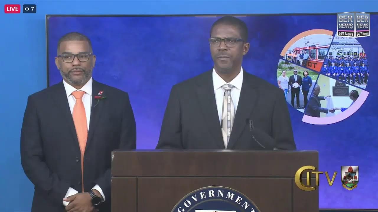 National Security Minister Michael Weeks & Education Minister Diallo ...