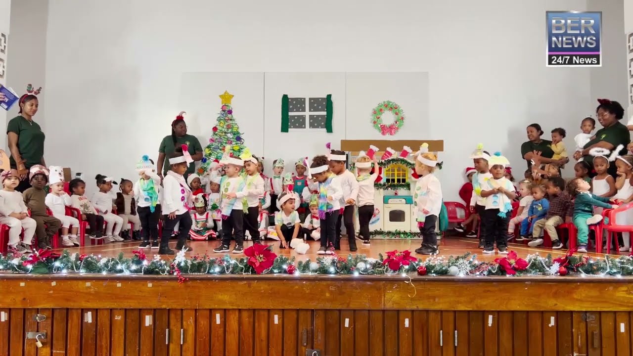 Tree Tops 2 Preschool Christmas Performance, December 2023 - Bernews.TV
