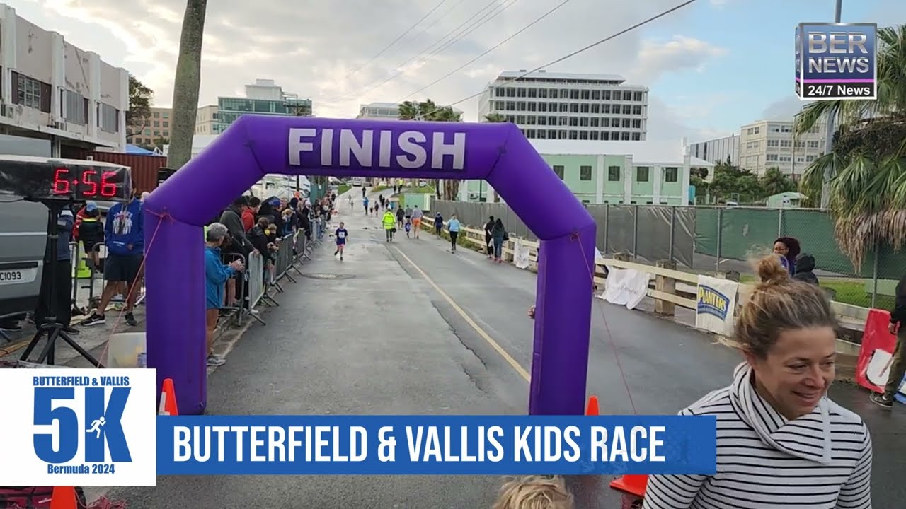 Butterfield & Vallis Kids Race, Jan 21 2024 - Bernews.TV