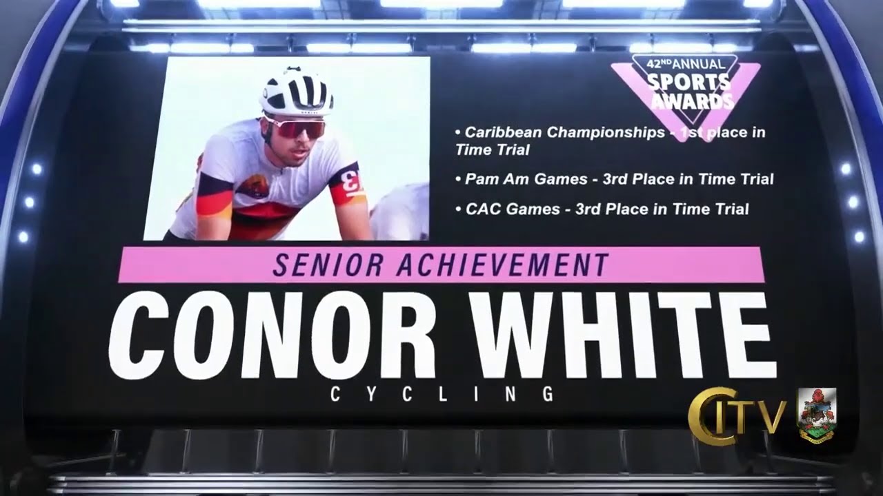 Conor White Honoured At Sports Awards, March 9 2024 - Bernews.TV