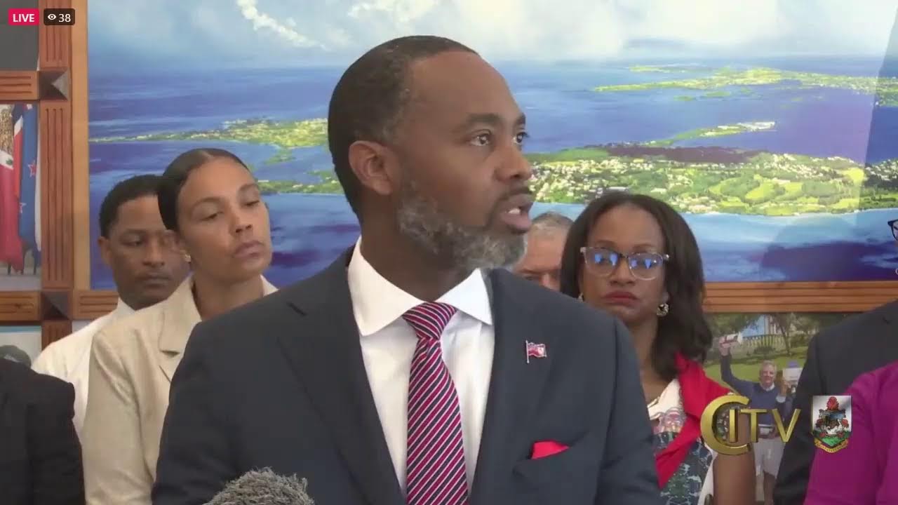 Premier David Burt & Ministers Press Conference, July 11 2024 - Bernews.TV