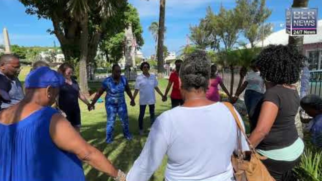 People Gather At Cabinet To Mourn, July 8 2024 - Bernews.TV