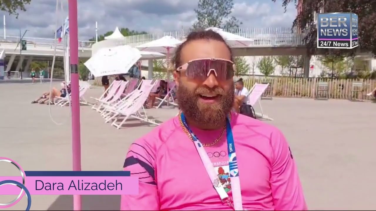 Emma Harvey, Jack Harvey & Dara Dara Alizadeh At Olympics In Paris ...