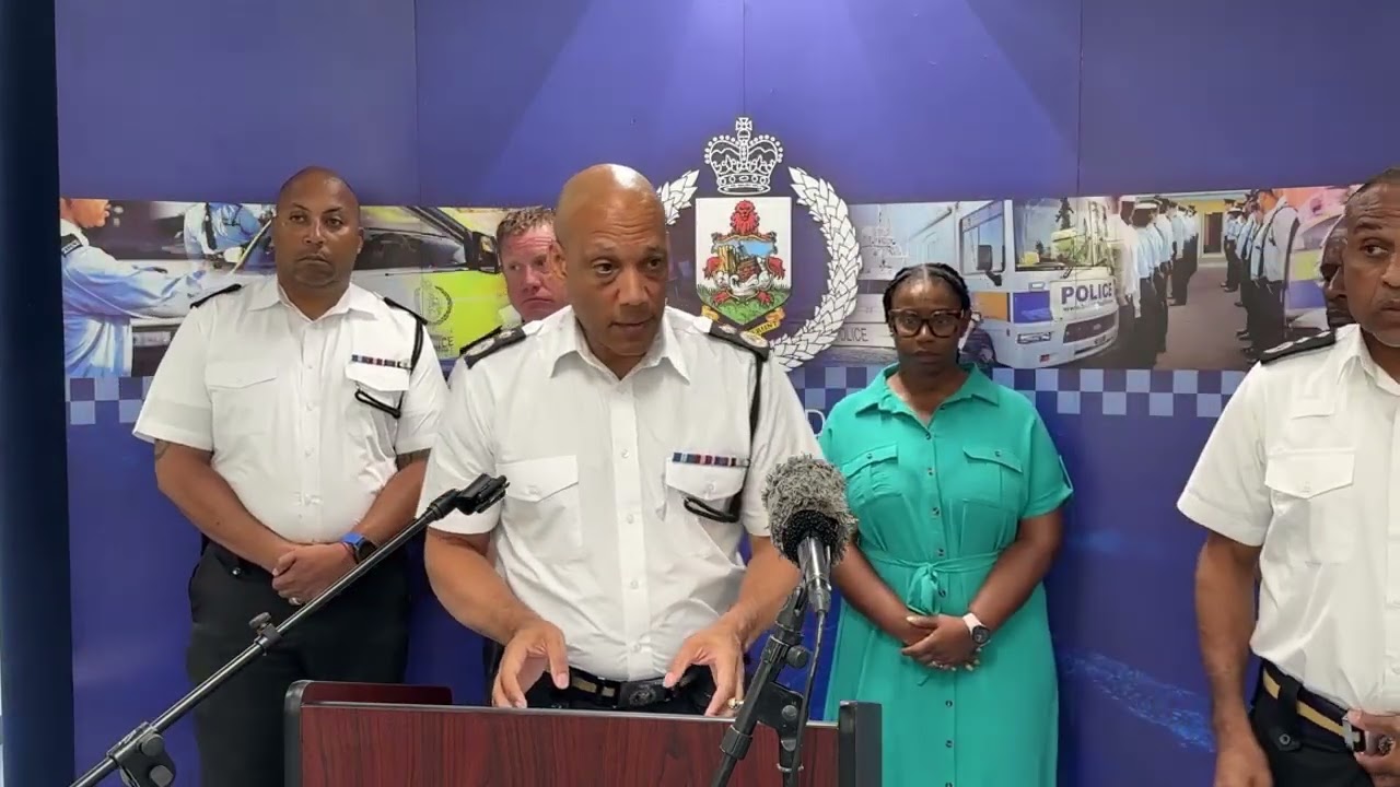 Police Press Conference, August 26 2024 - Bernews.TV