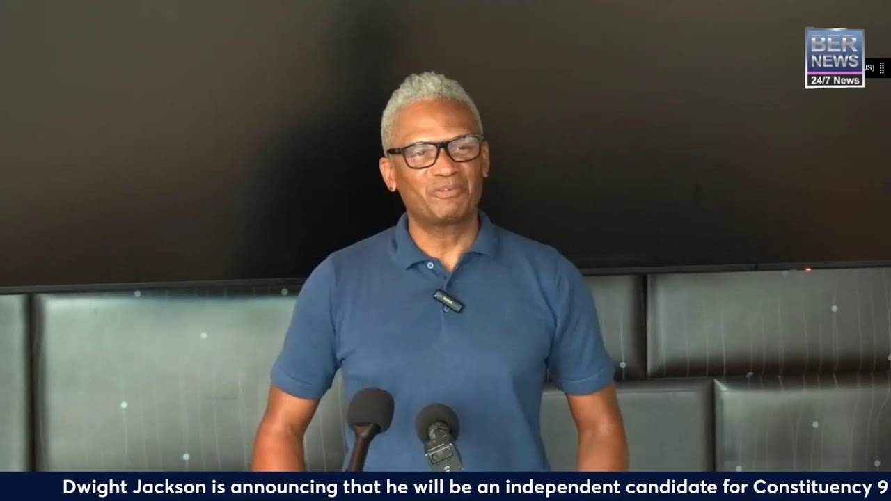 Independent Candidate Dwight Jackson For C9, Sept 19 2024 - Bernews.TV