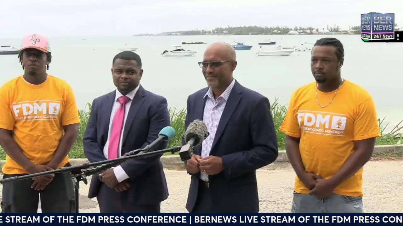 FDM Announce Marc Bean As C36 Candidate, Sept 4 2024 - Bernews.TV