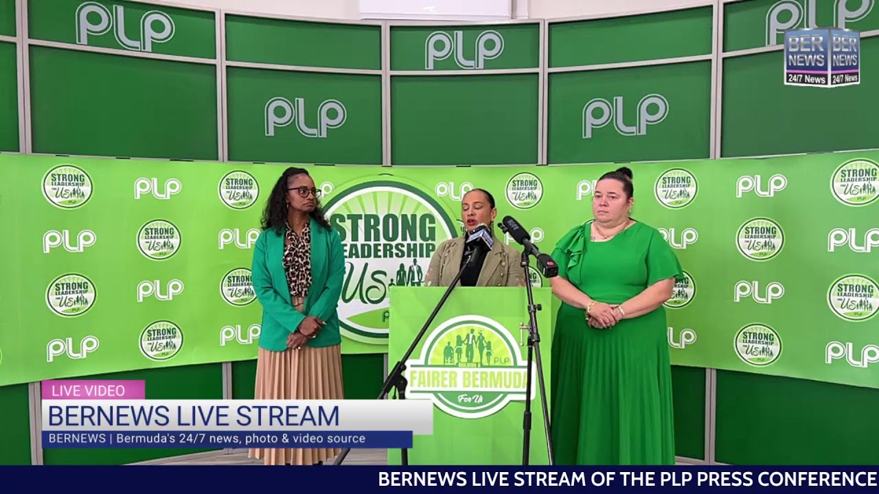 PLP Press Conference, Jan 13 2025 - Bernews.TV