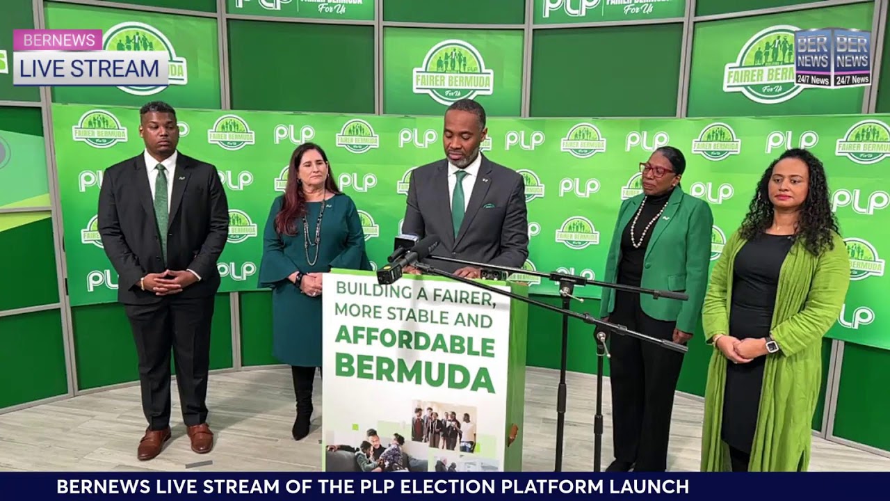 PLP Election Platform Launch, Feb 6 2025 - Bernews.TV
