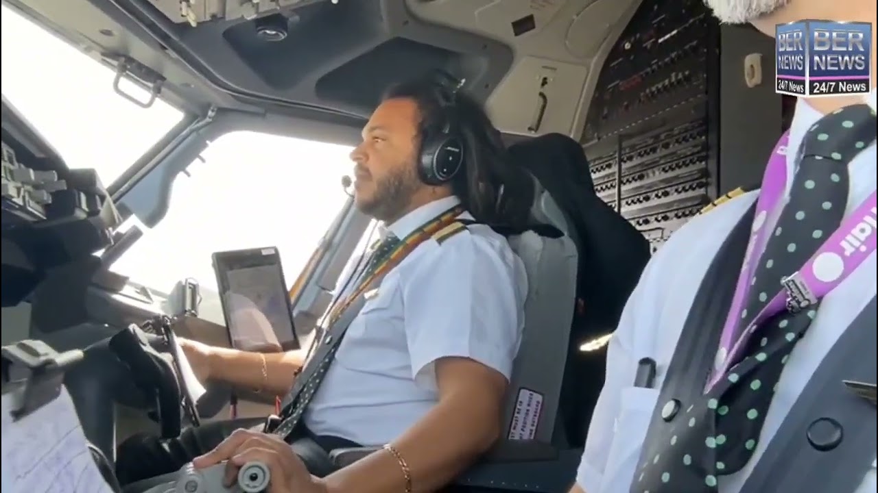 Bermudian Airline Pilot Derek Anderson, April 2025 - Bernews.TV