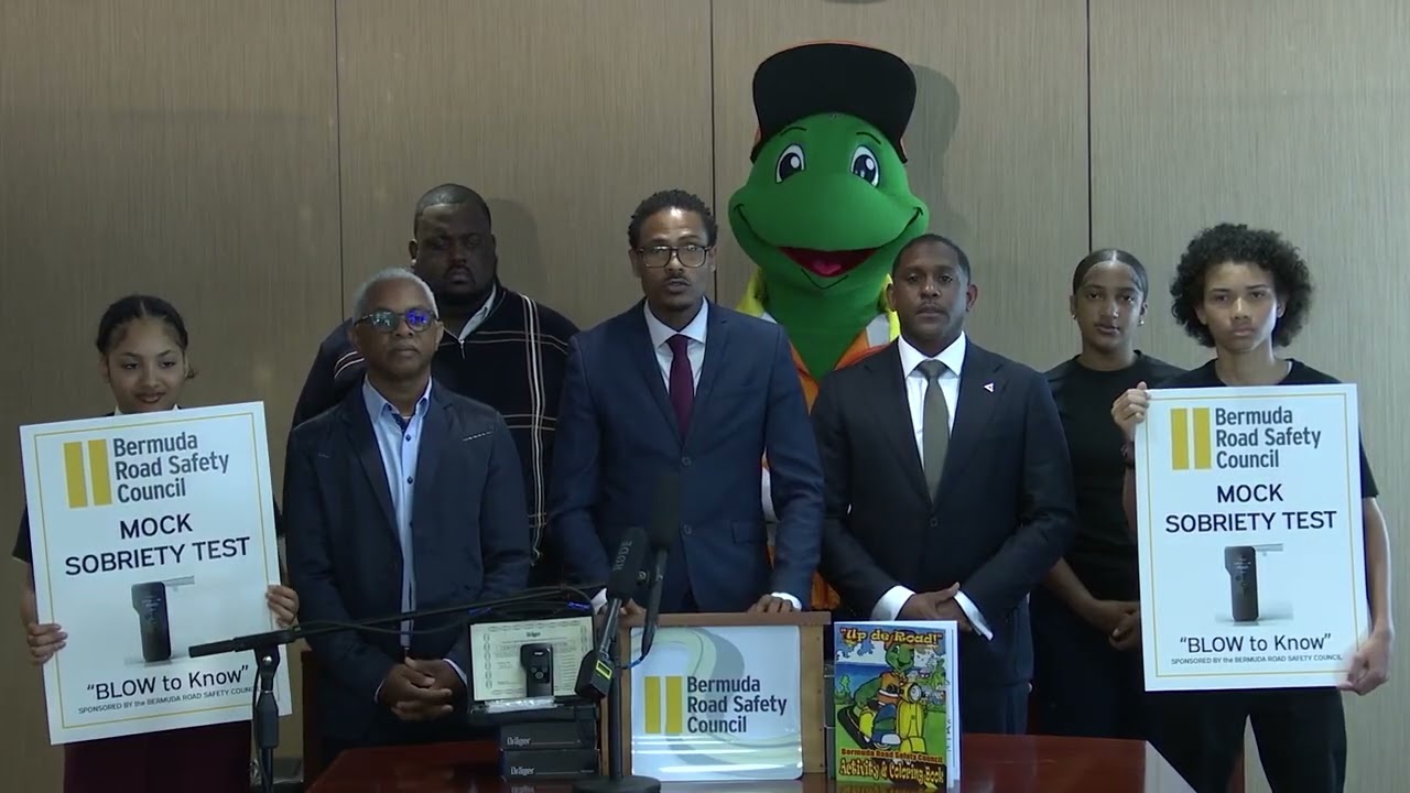 Bermuda Road Safety Council Press Conference, April 16 2025 - Bernews.TV