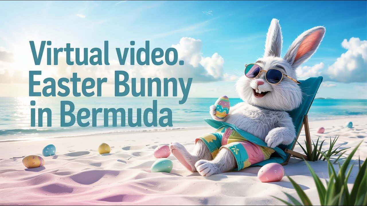 Easter Bunny In Bermuda Virtual Video, April 2025 - Bernews.TV