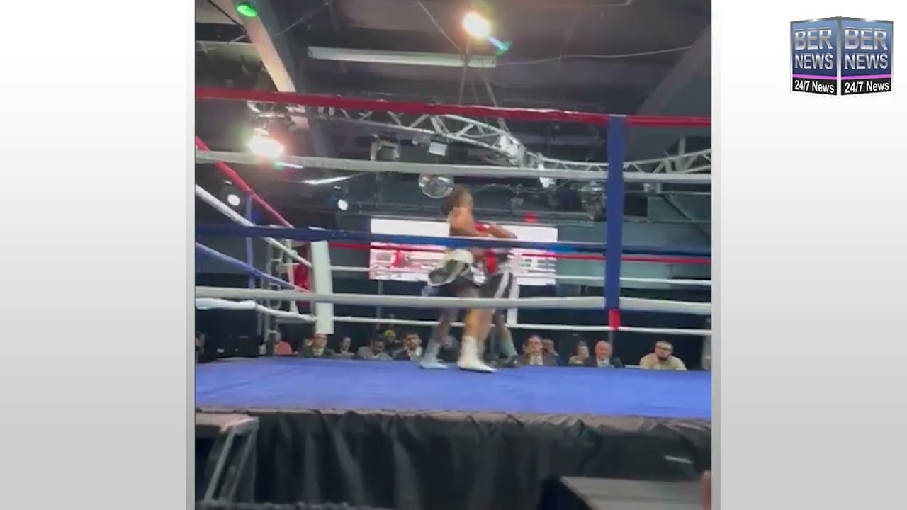 Boxer Saundre Simmons Defeats Tahlik Taylor, May 2025 - Bernews.TV