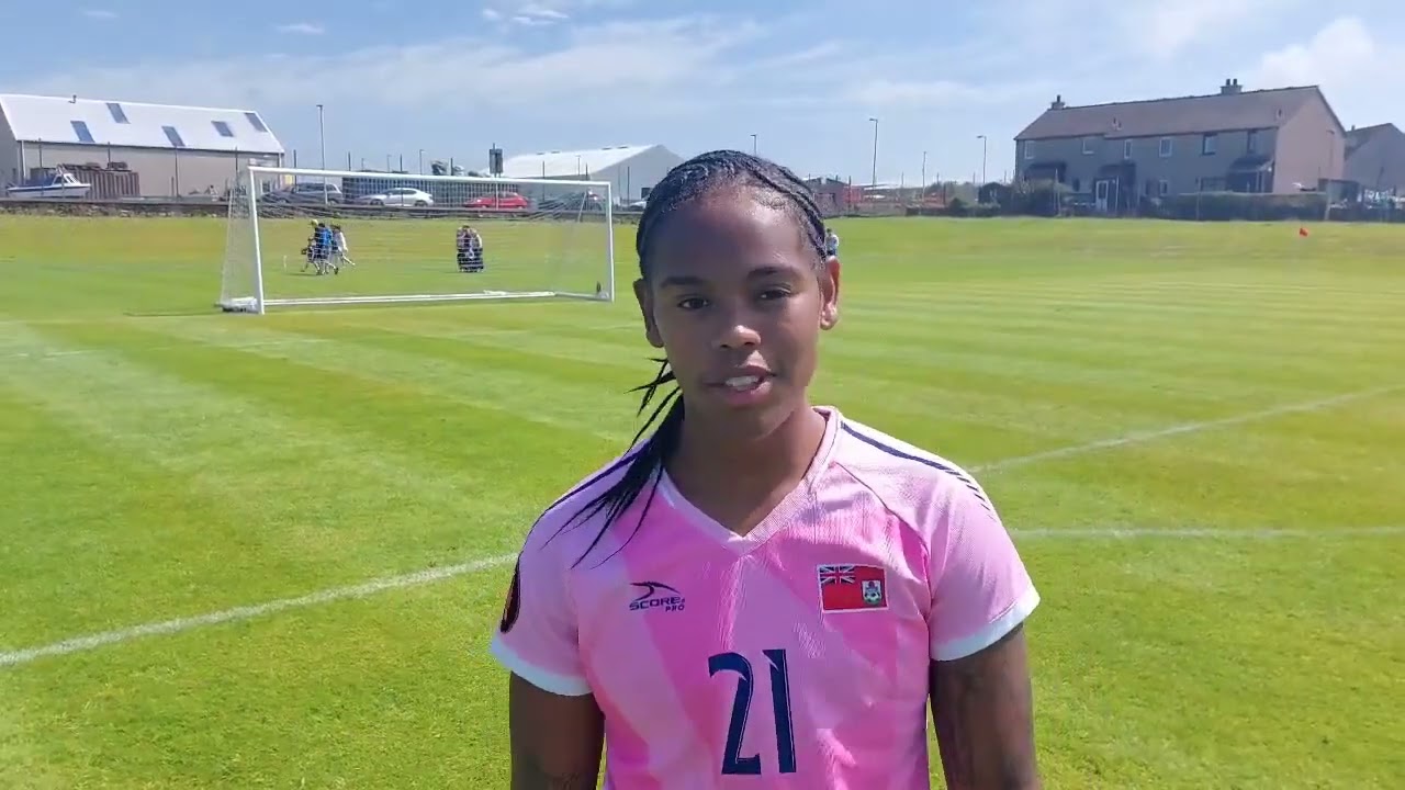 Jaden Masters After Island Games Win, July 14 2025 - Bernews.TV