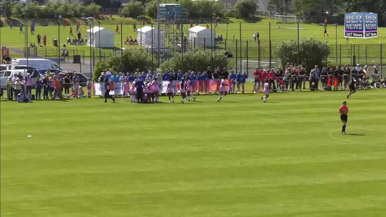 Live Replay: Women's Football Finals | Bermuda Vs Isle of Man | Island ...